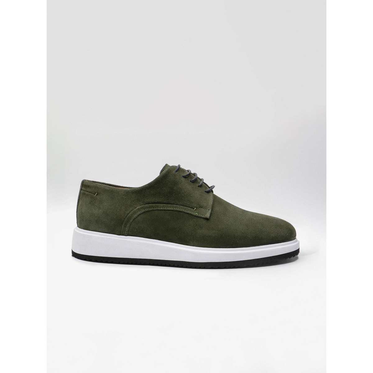 Suede leather casual shoes - CCD0600VERDE - Suits Inc