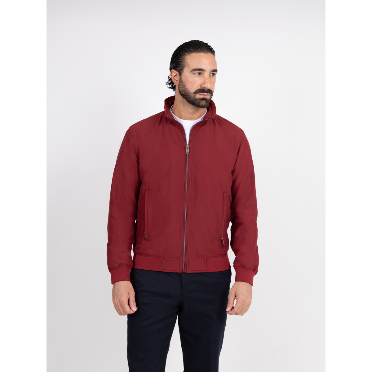 Lightweight technical jacket - CAS1092VERMELHOESCURO - Suits Inc