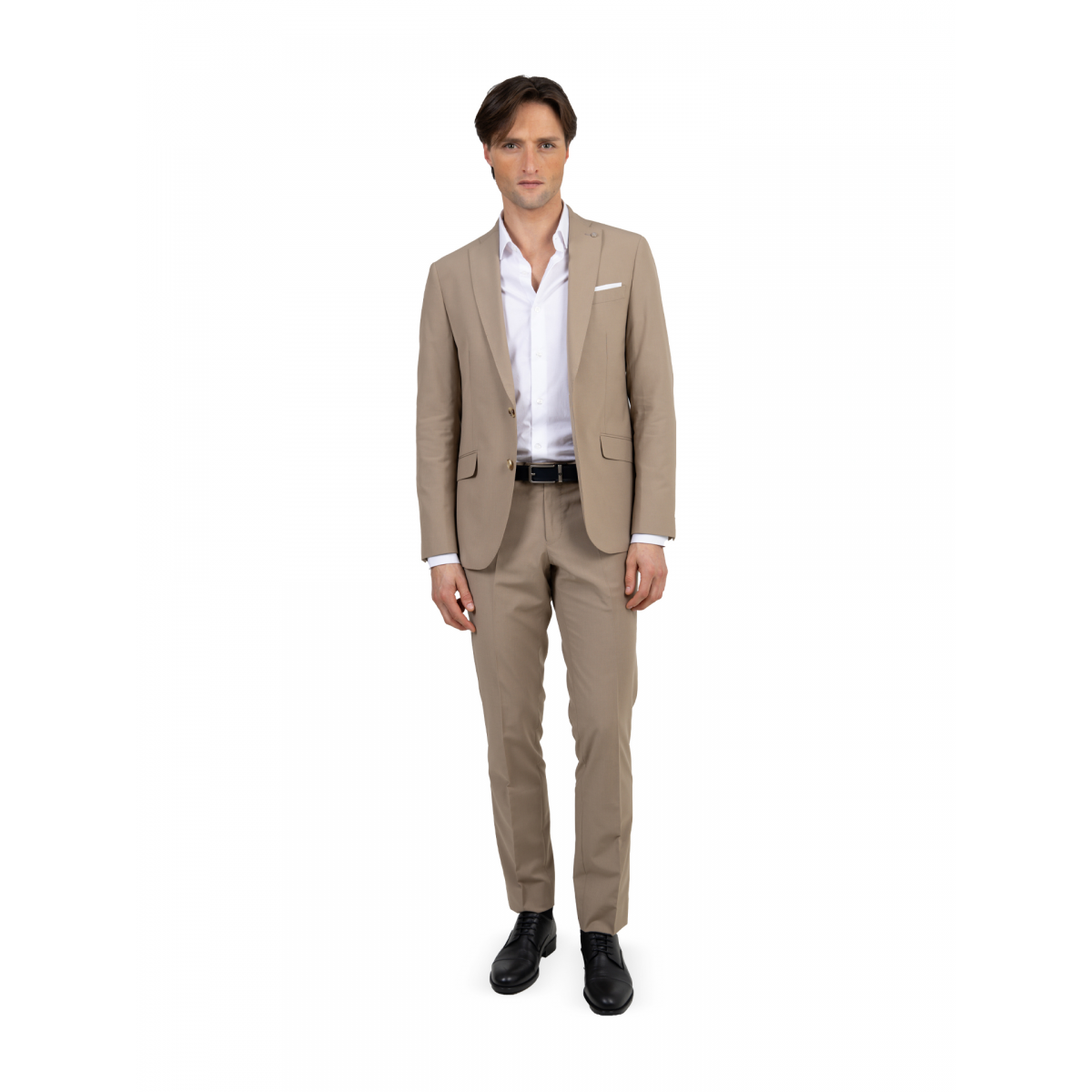 Plain Slim Fit suit - FAT0978BEGE | Suits Inc